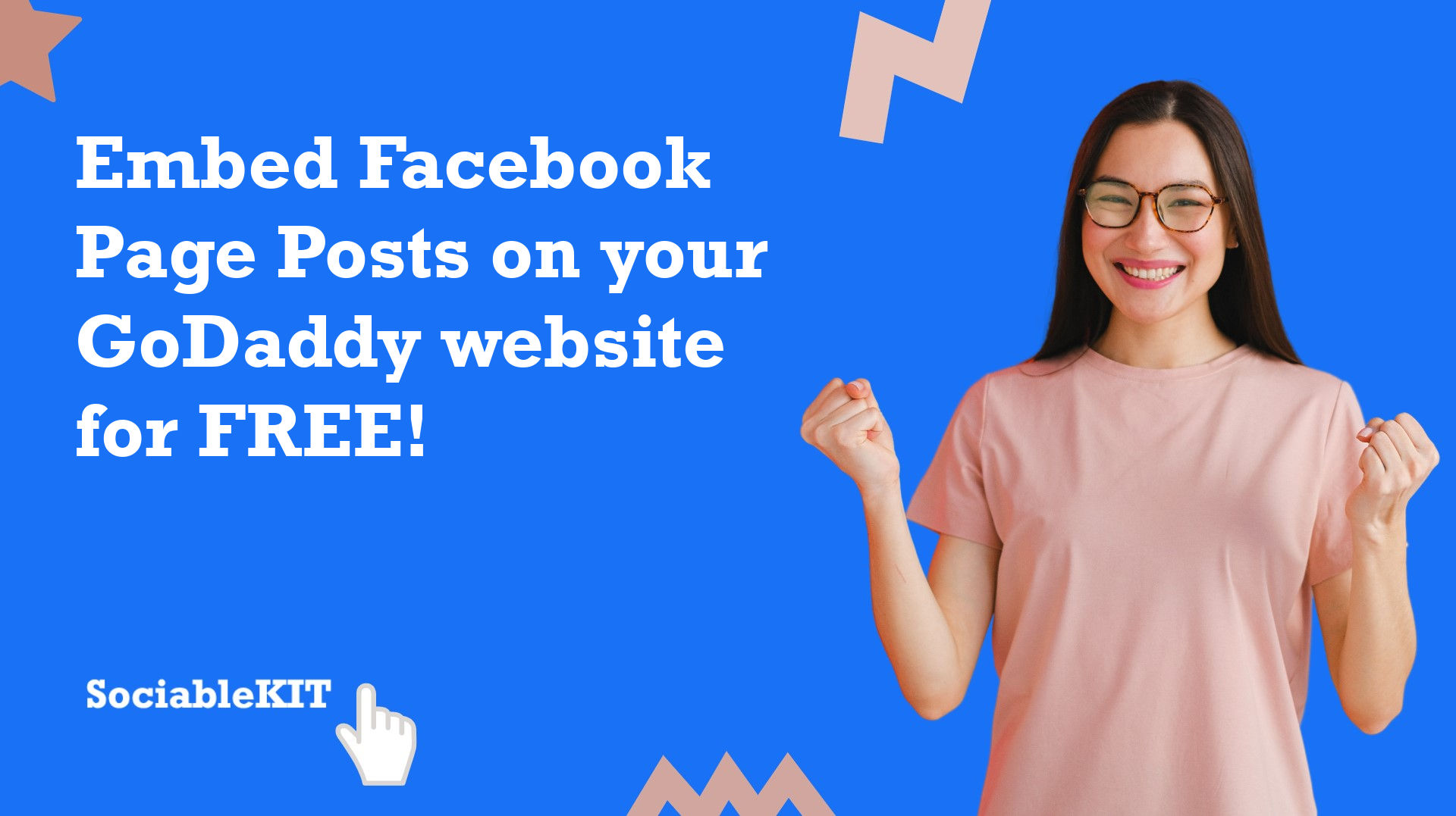 How to embed Facebook Page Posts on your GoDaddy website for FREE?